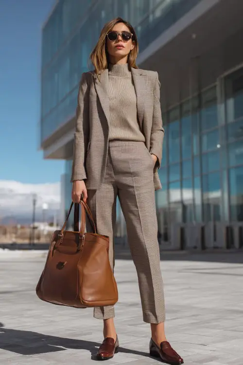 10 Winter Business Casual Outfits for Work: Polished, Warm, and Easy to ...