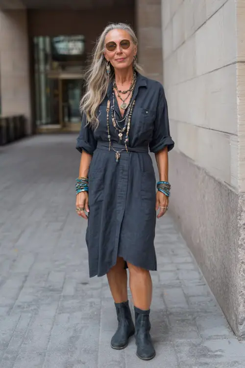 10 Chic Boho Outfits for Women over 50: Graceful Looks with a Relaxed ...
