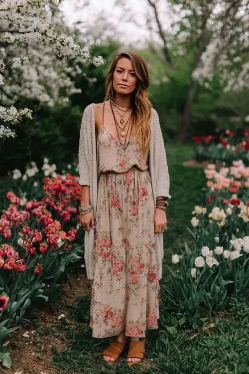 10 Boho Outfits for Spring: Soft Textures, Earthy Tones, and Everyday ...